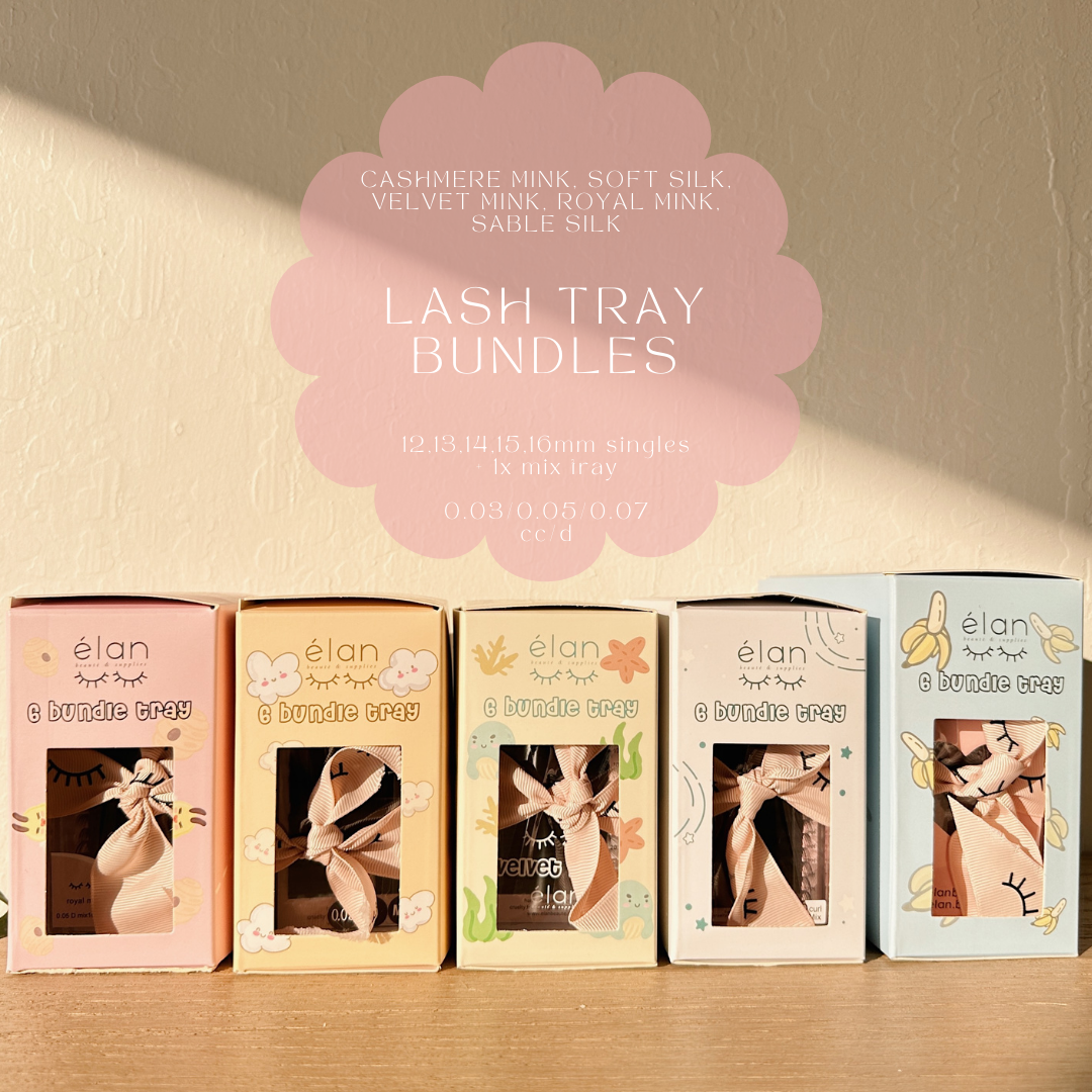 lash tray bundles – elan beaute and supplies
