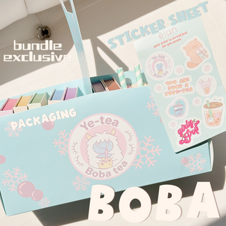 BOBA tea series color lashes – elan beaute and supplies