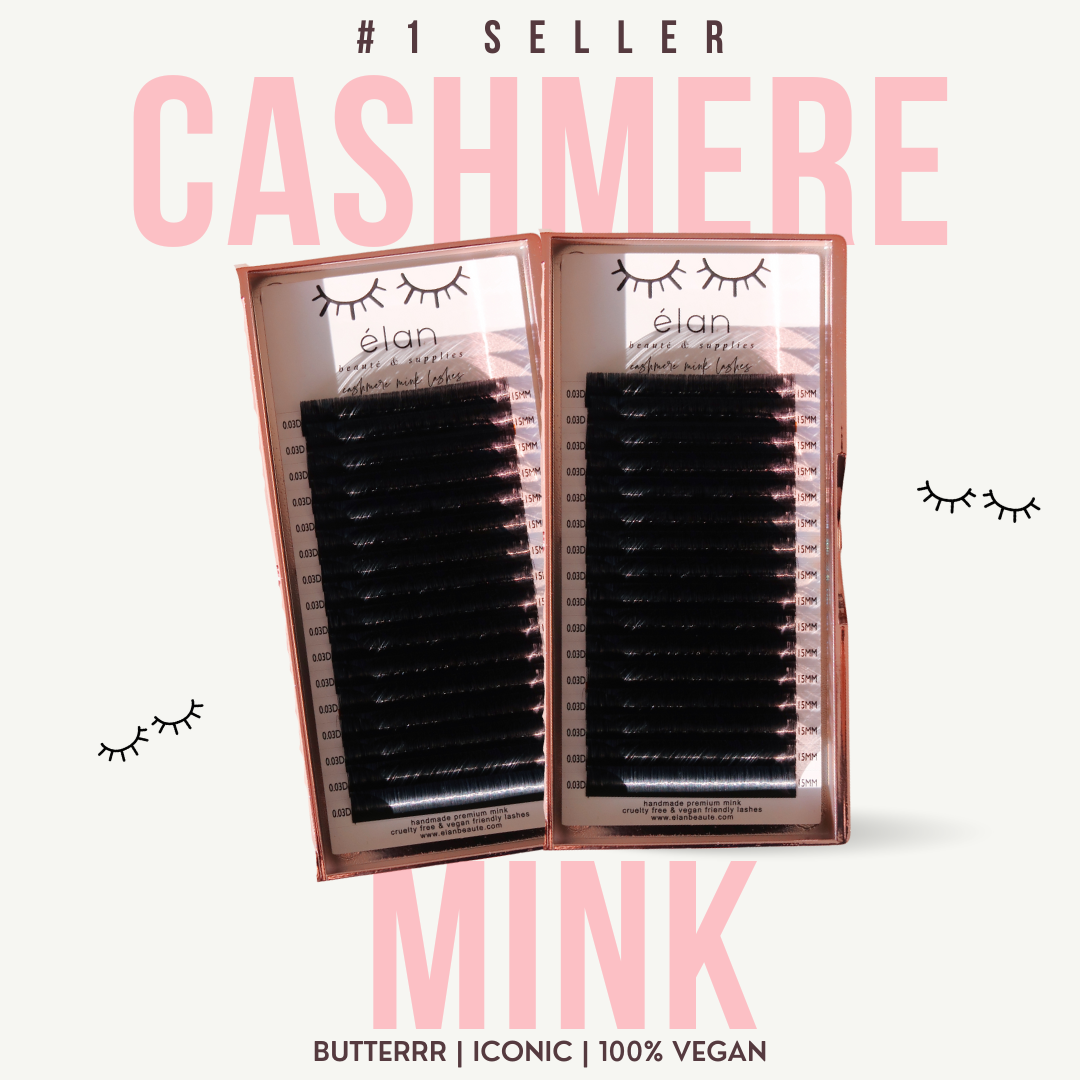 0.15 CASHMERE MINK lash trays – elan beaute and supplies